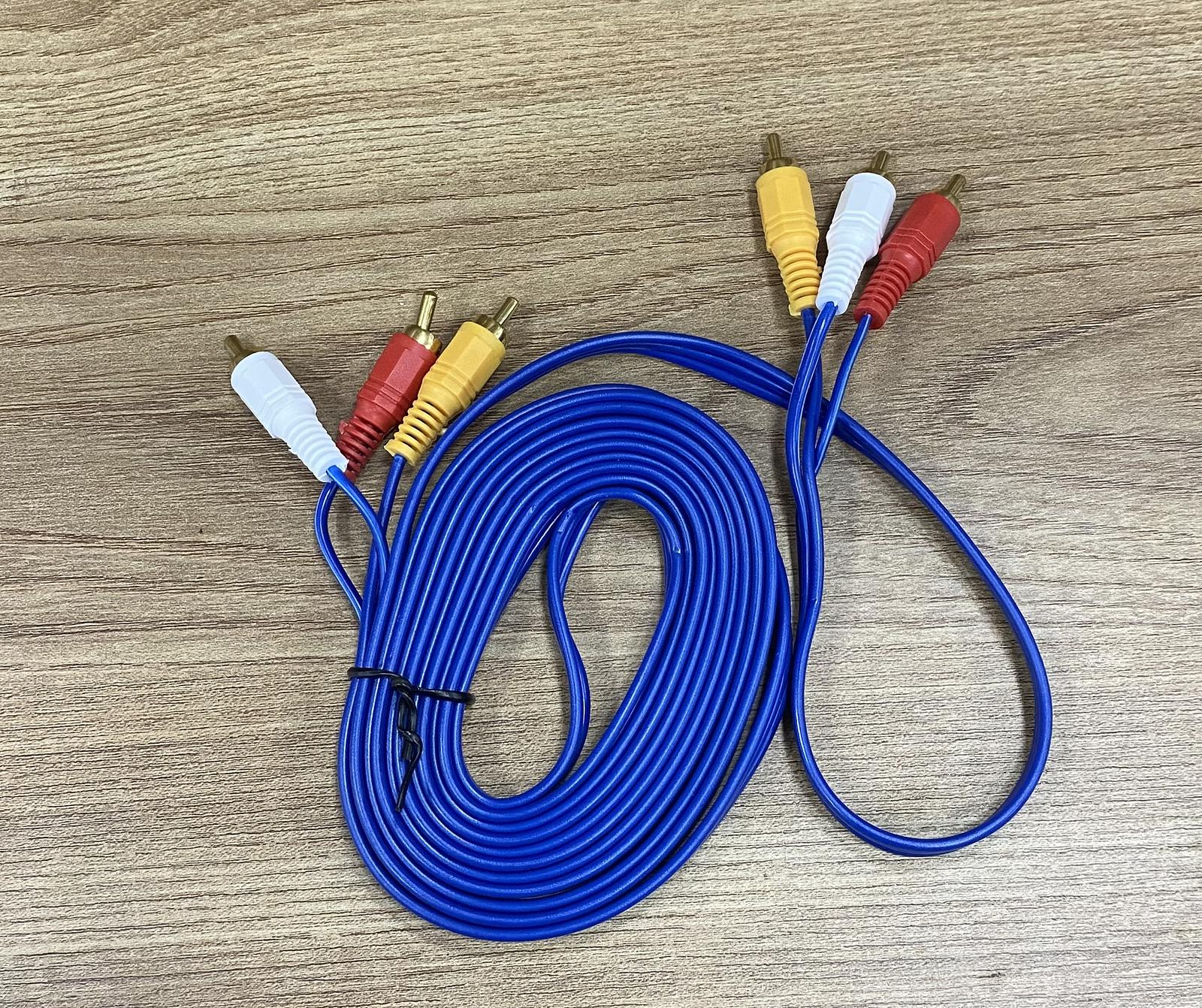 CABO AUDIO & VIDEO PARA DVD, AV/AV ( RCA ) 3M | Inova Wang